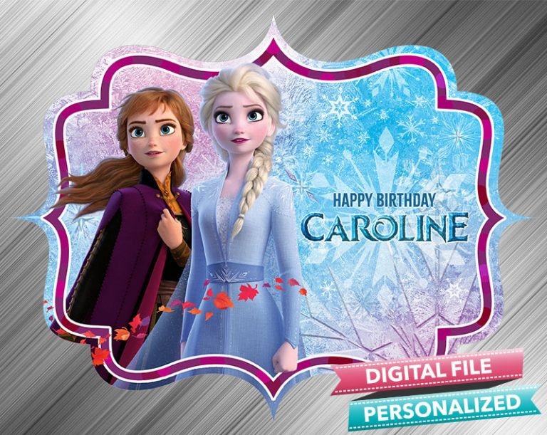 Frozen 2 - Birthday Invitation and Printable Party Decoration Digital ...