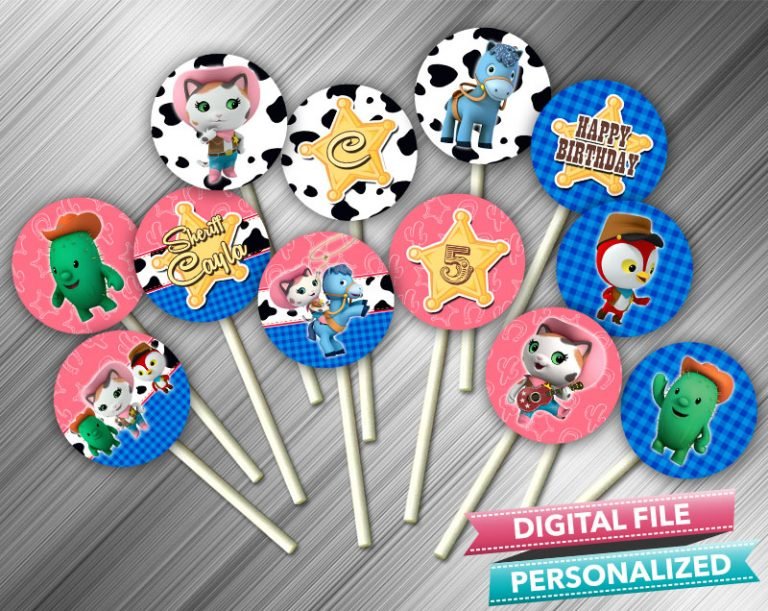 Sheriff Callie - Birthday Invitation and Printable Party Decoration ...