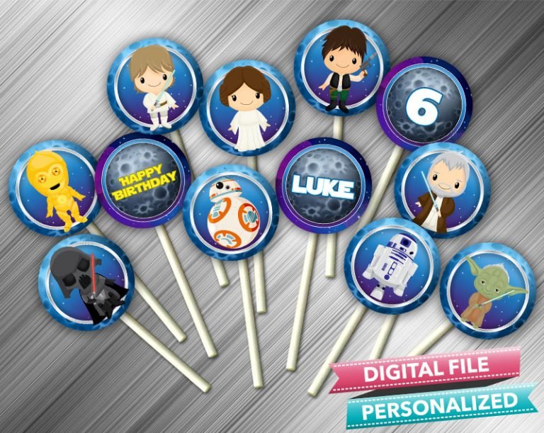 Star Wars Cupcake Toppers