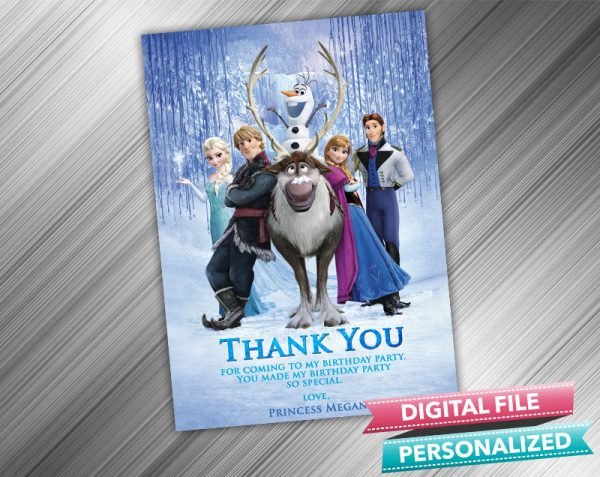 Frozen - Birthday Invitation and Printable Party Decoration Digital ...